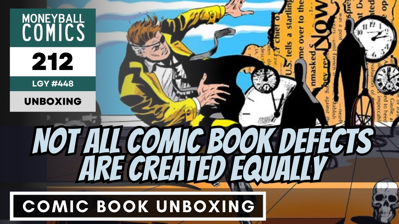 Not All Comic Book Defects Are Created Equally | Moneyball Comics - YouTube