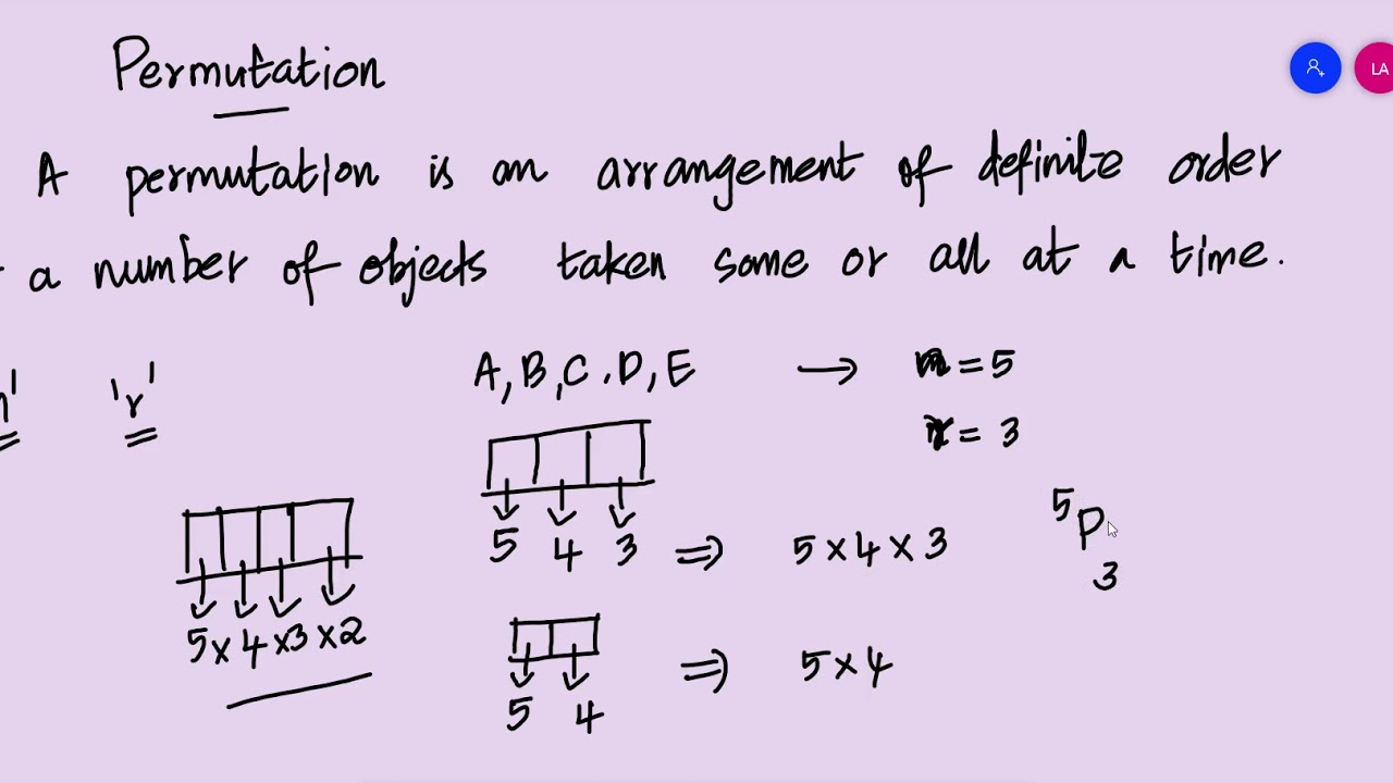 Open Course Module II Permutation Class 2 - YouTube