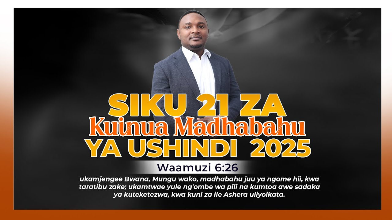 DAY 08 | KUINUA MADHABAHU YA USHINDI 2025 | 10 JANUARY 2025 - YouTube