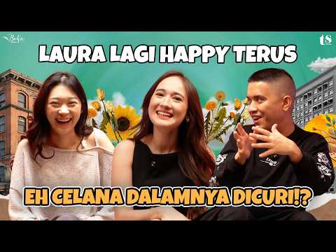 LAURA MOANE KAGET CELANA DALAMNYA DICURI PAS SYUTING!