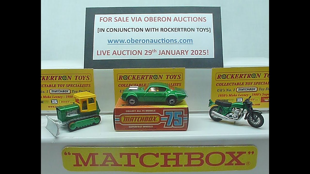 MATCHBOX MANIA AUCTION PREVIEW PRE PRODUCTION MODELS - YouTube