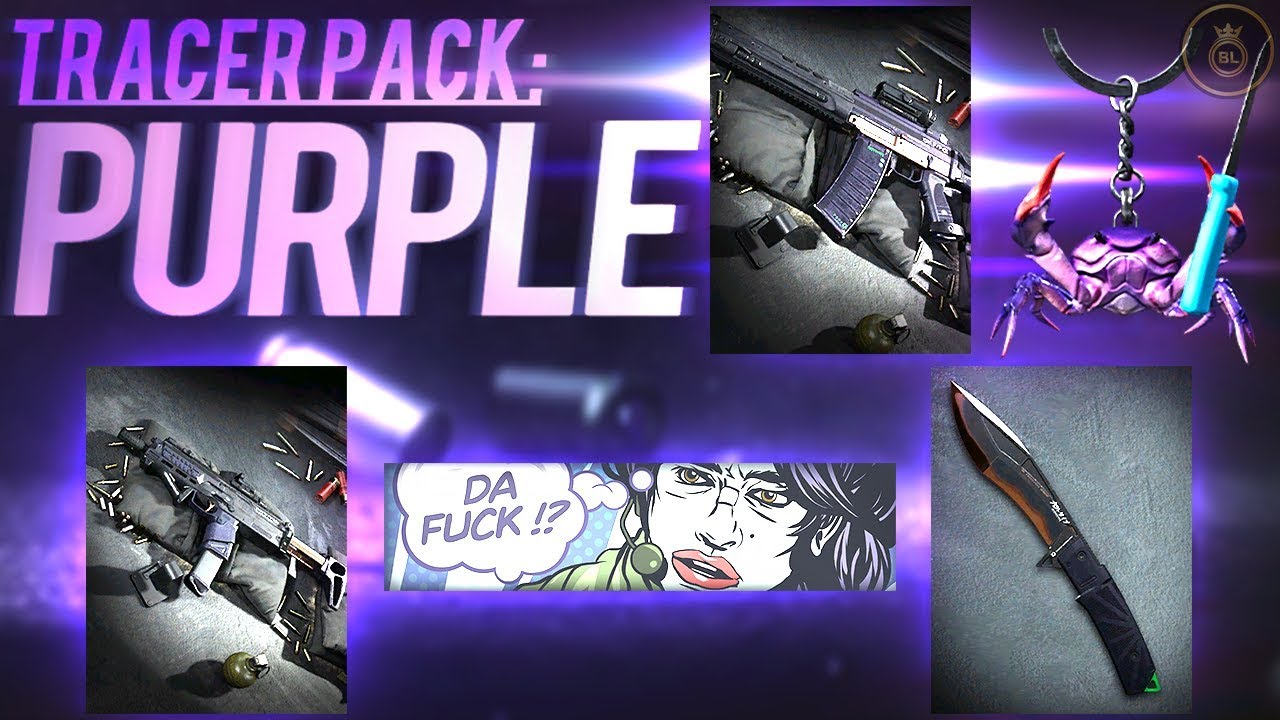 NEW TRACER PACK: PURPLE "PROTOTYPE ALPHA" GRAU and MP7... BEST CLASS ...