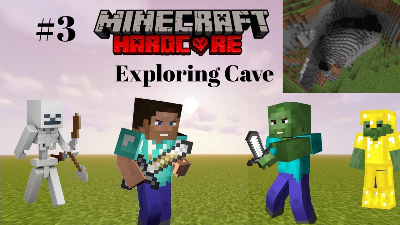 I FOUND SOMETHING RARE in THIS MASSIVE Minecraft Cave - YouTube
