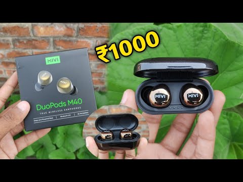 Mivi Duopods M40 True Wireless Bluetooth Earbuds with Mic, Studio Sound ...