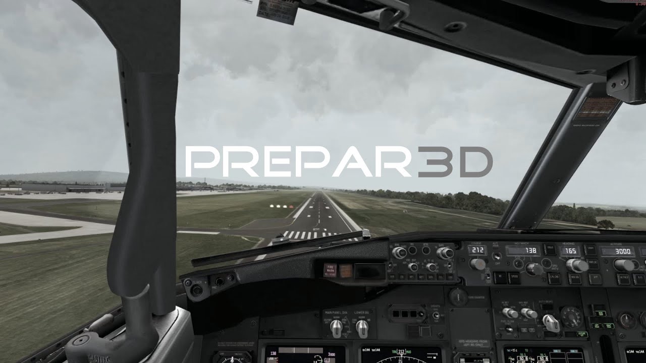 [Prepar3D] AWESOME REALSIM CORE I7 2700k || GTX750TI || @Frankfurt Hahn ...