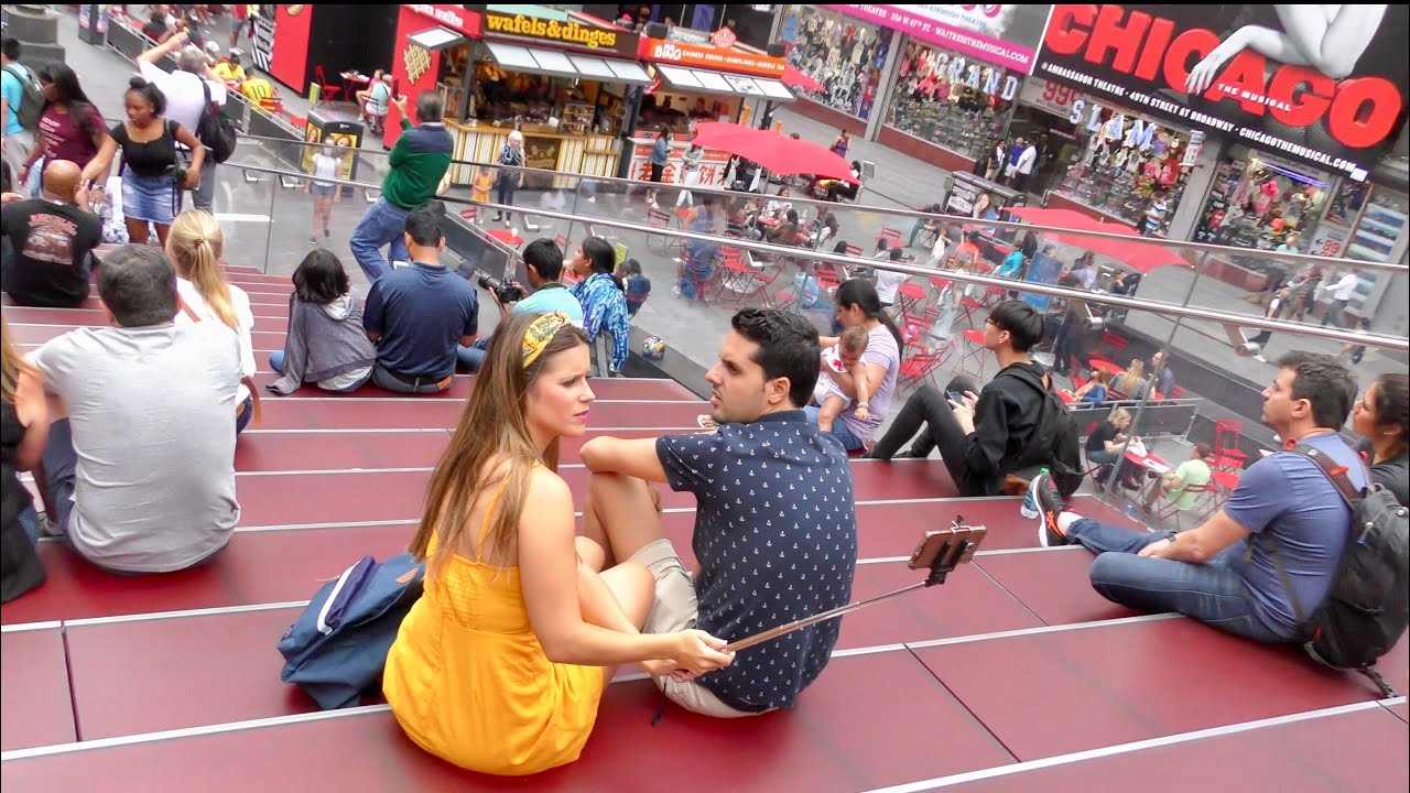 TIMES SQUARE TODAY! / JUNE 2018 [4K] - YouTube
