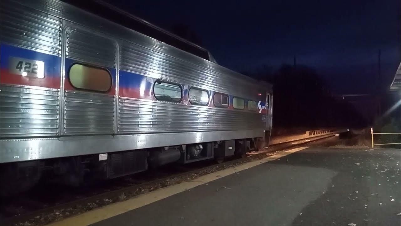 SEPTA Regional Rail Train 3831 Departing West Trenton, NJ - YouTube