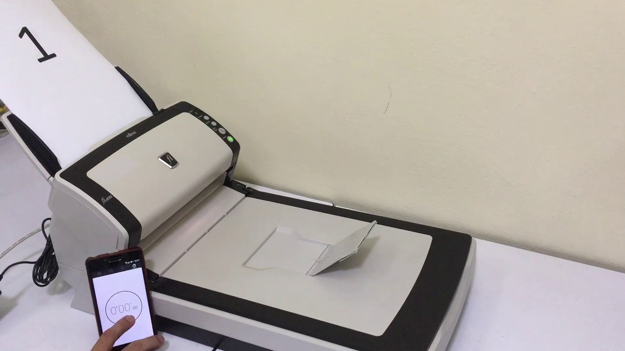 Fujitsu fi-6230Z - การทดสอบความเร็ว ที่ขนาด 300x300 dpi - YouTube