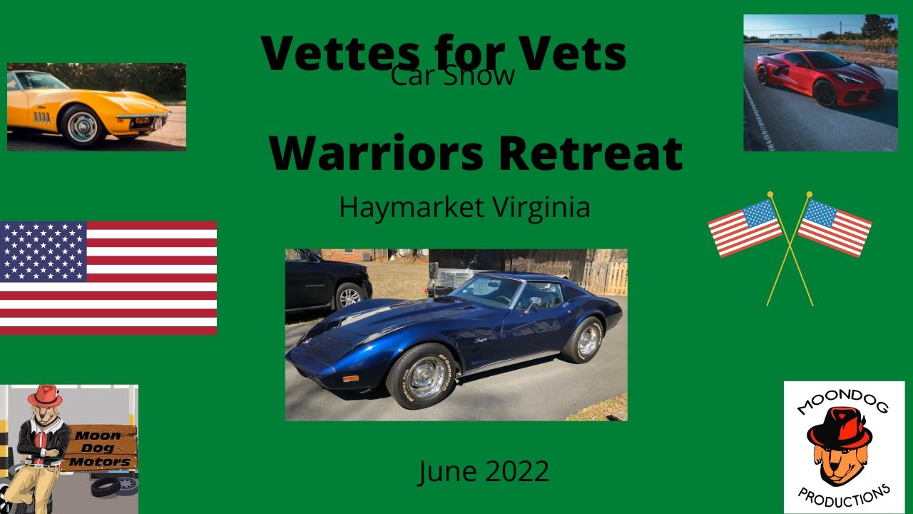 Vettes For Vets Car Show 2022 - YouTube