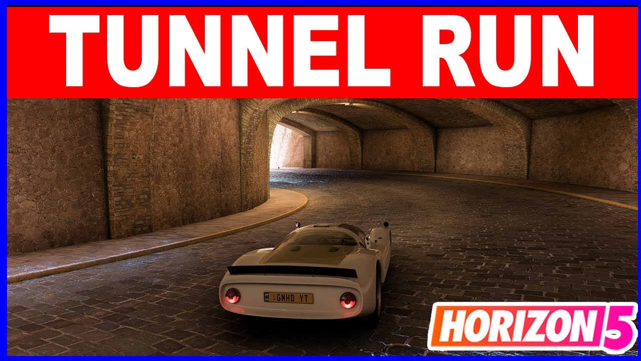 Forza Horizon 5 Tunnel Run Street Race Location - YouTube