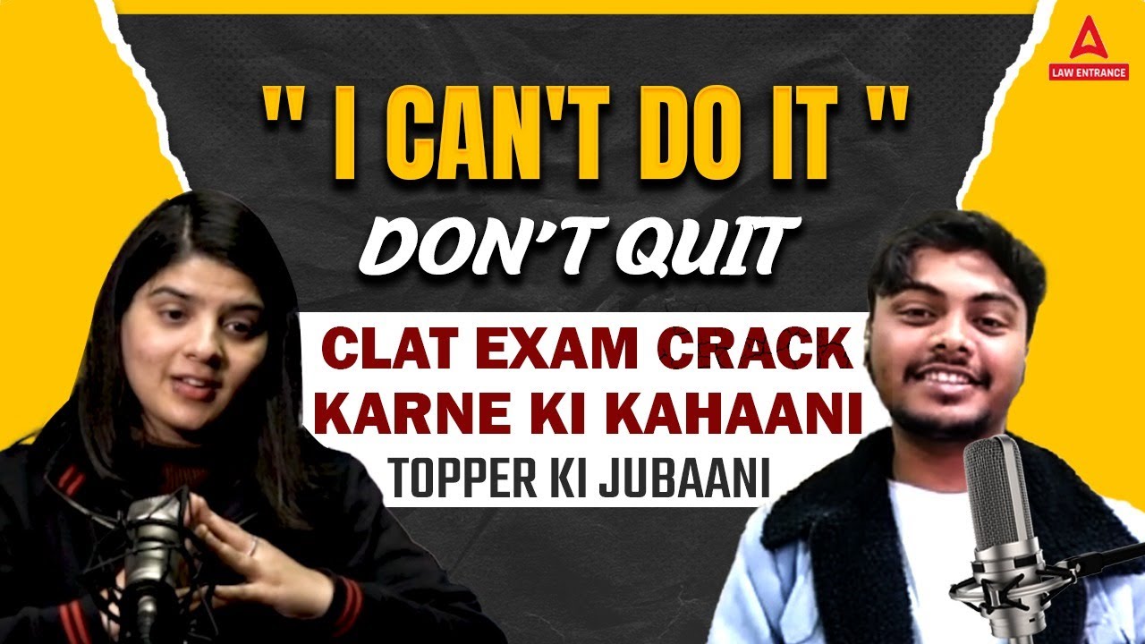 CLAT 2024 Toppers Interview | CLAT Exam Kaise Crack Kare🔥 | Toppers Ki ...