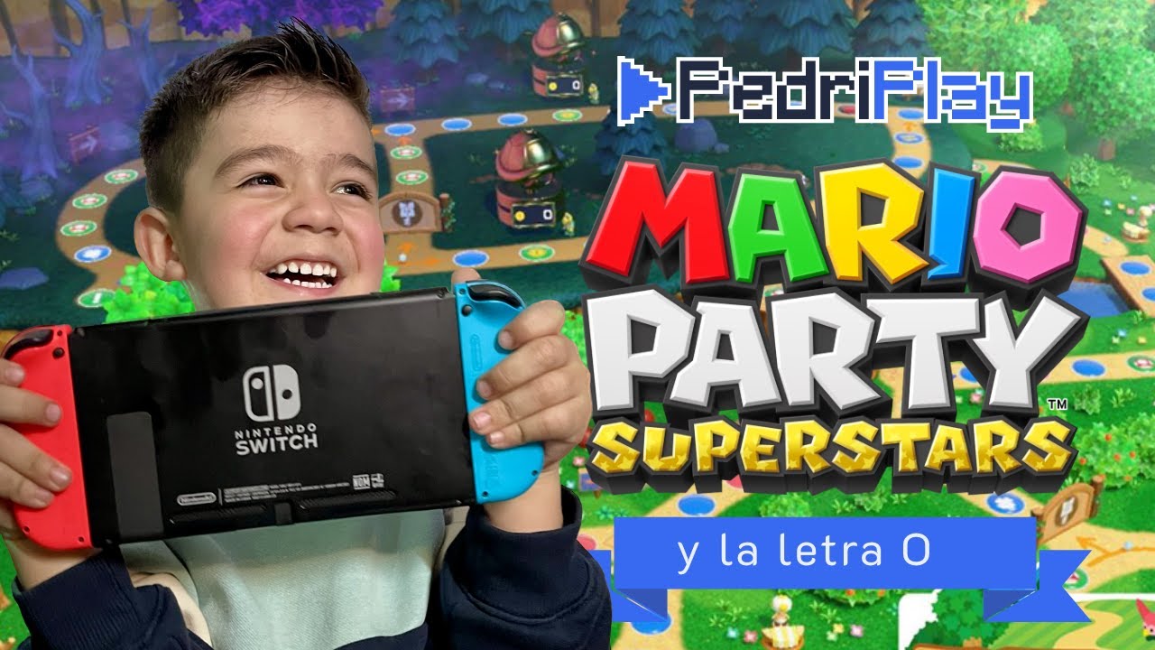 Compitiendo en el monte minijuegos + la letra O | Mario Party ...