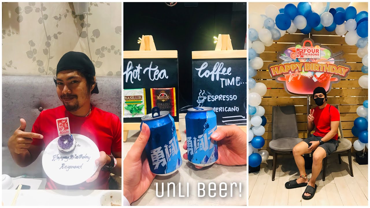 Four Seasons Buffet Hotpot by Vikings + Unli Beer Food Review | Mani ...