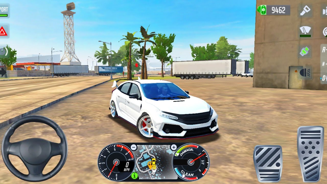 Taxi Sim 2020 🚖💥 Gameplay 255 - Driving Honda Car In Los Angeles ...