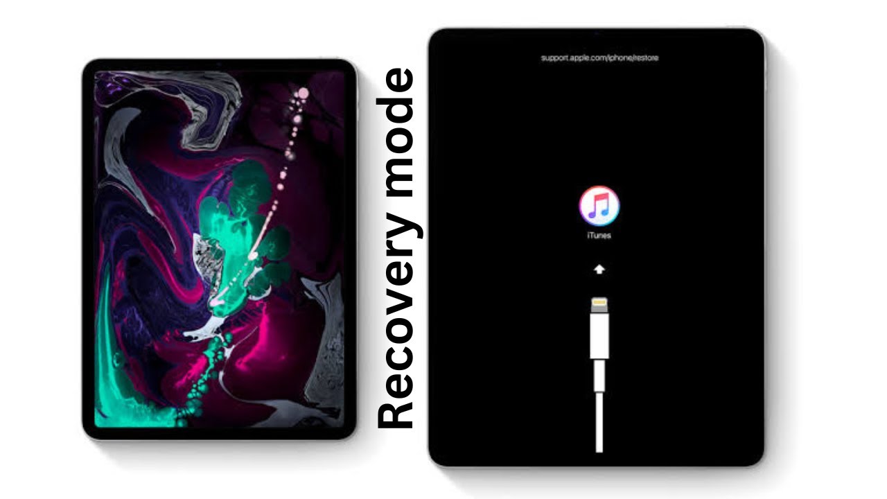 HOW TO ENTER RECOVERY MODE IPAD PRO 11 2018 - YouTube