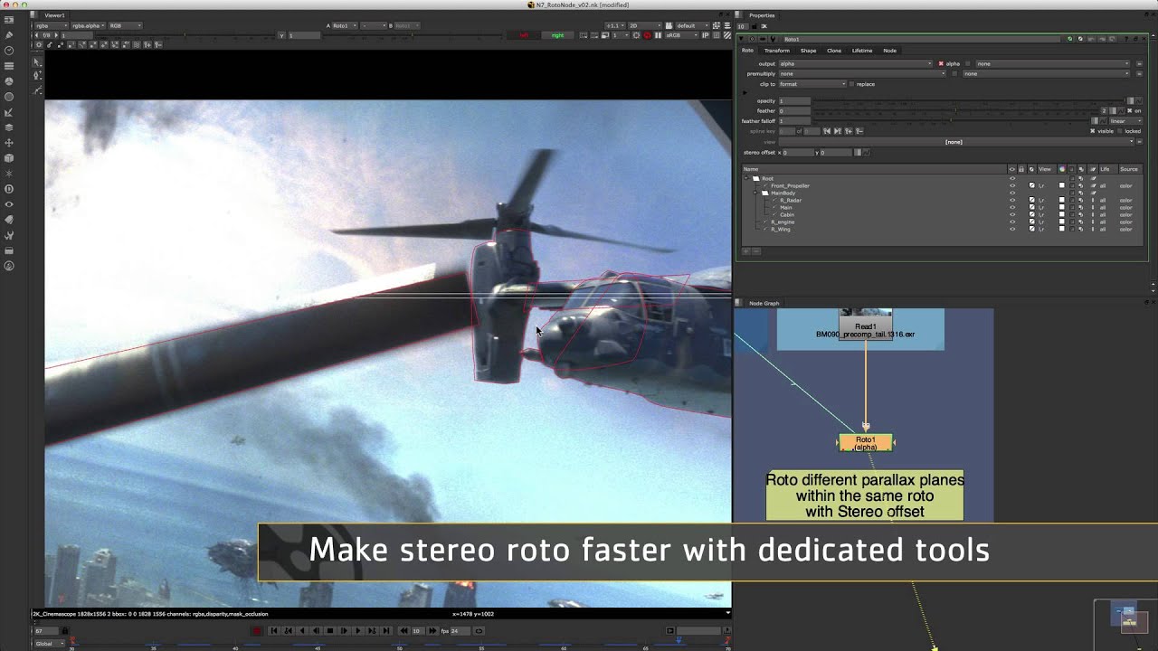 NUKE 7.0 VFX Tool Improvements - YouTube