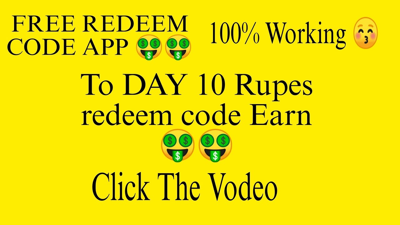 FREE REDEEM CODE ERN APP 100%W😲😲😲😲.#Free Redeem code App. #100% working ...