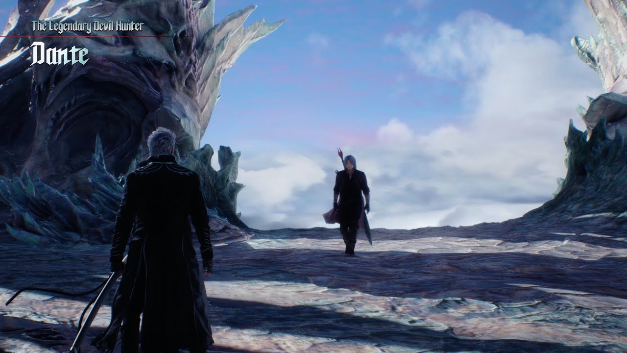 Vergil VS Dante DMD | DMC 5 - YouTube