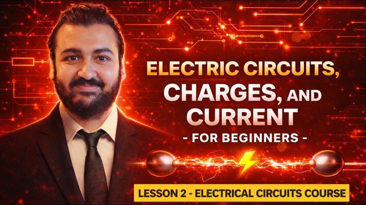 Electric Circuits, Charges, and Current - for Beginners - Lesson 2 ...