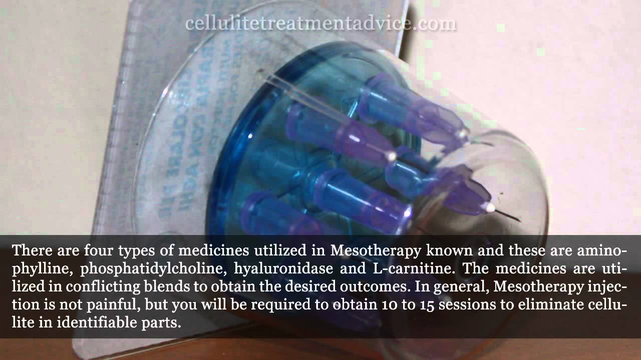 How to Use Mesotherapy Cellulite Treatment.flv - YouTube