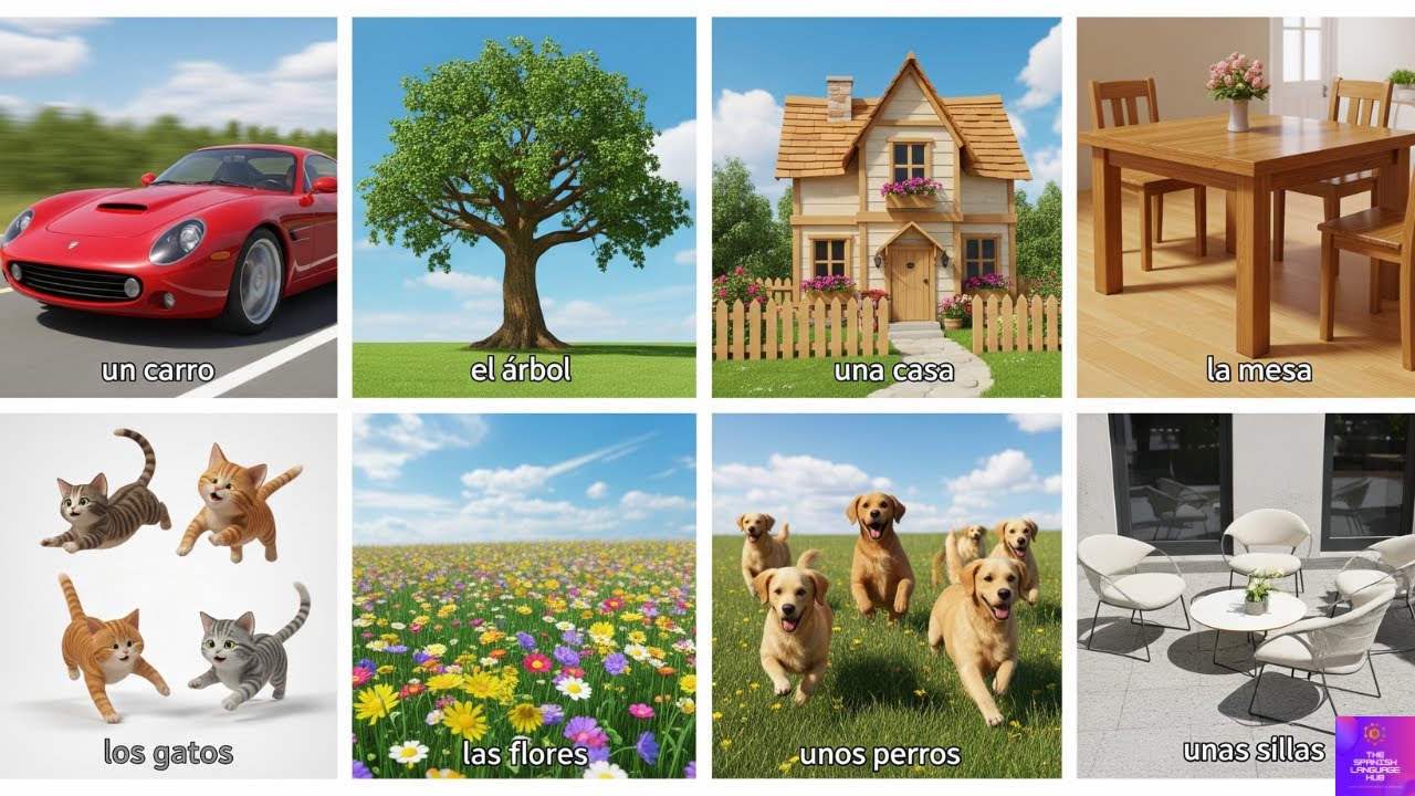 When to use the articles in Spanish (El, la, los, las, un, una , unos ...