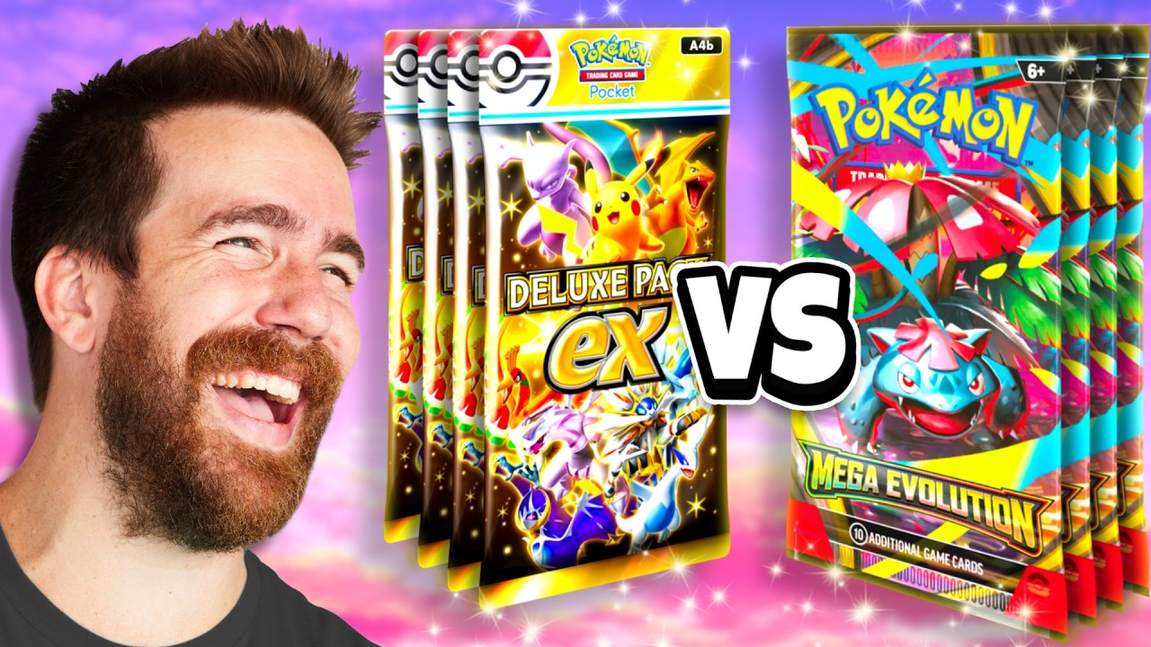 100+ Deluxe Packs vs Mega Evolution Packs… The Ultimate Showdown! - YouTube