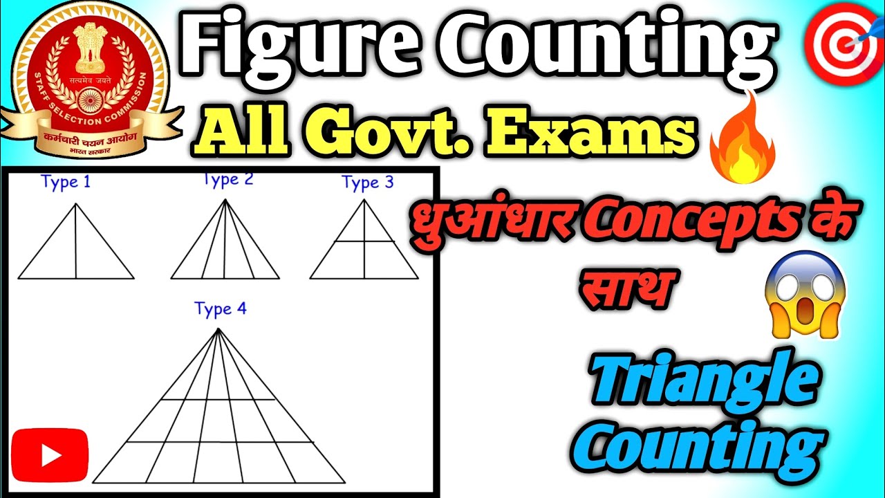 Figure Counting Triangle | Target the Reasoning 🎯| All Govt. Exams SSC ...