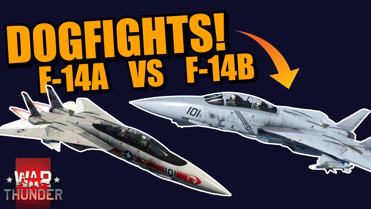 War Thunder DEV SERVER F 14B Vs F 14A Can We Feel The Difference In