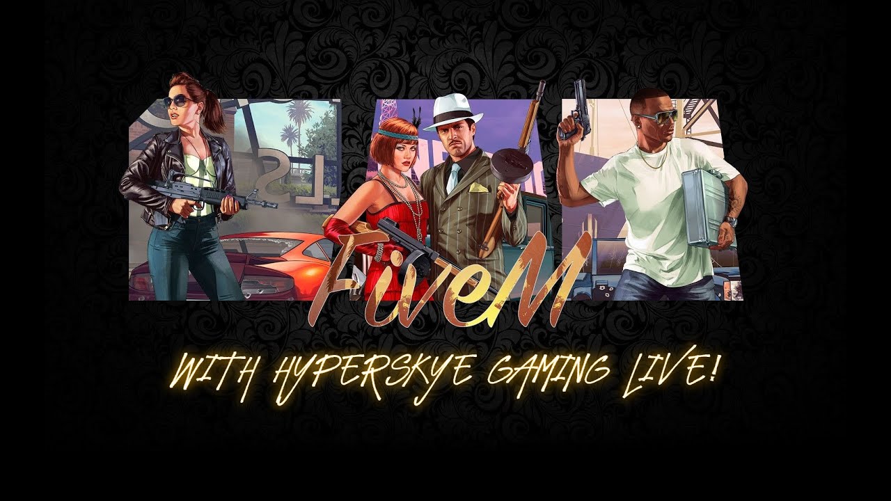 GTA V PLAYING FIVEM RSM FREEROAM SERVER . - YouTube