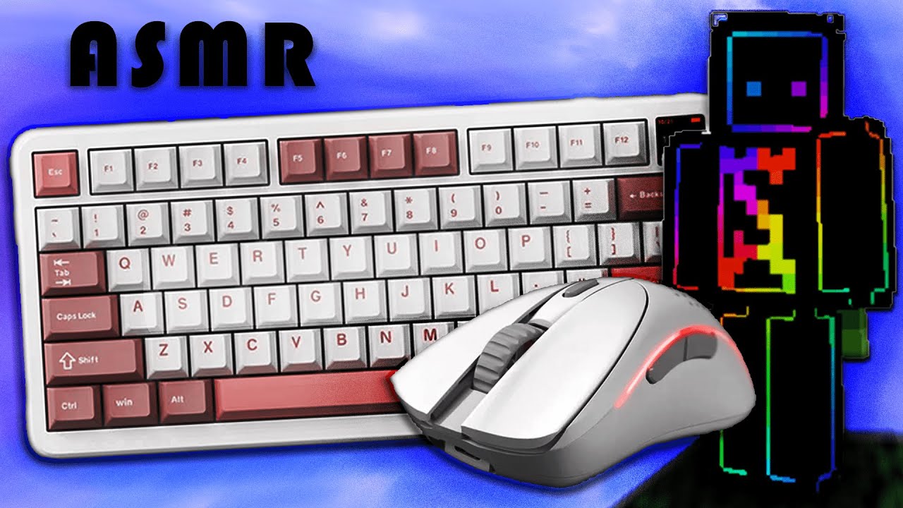 Relaxing + sleepy keyboard + Mouse Sound ASMR | Jartex Network Bedwars ...