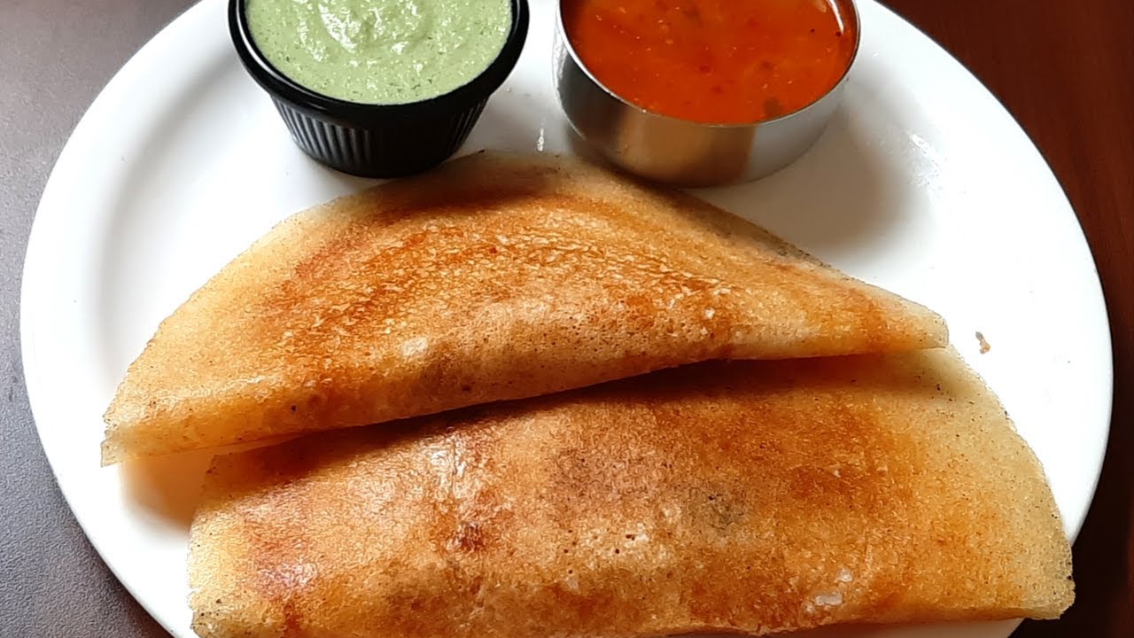 Masala dosa | Hotel style masala dosa - YouTube