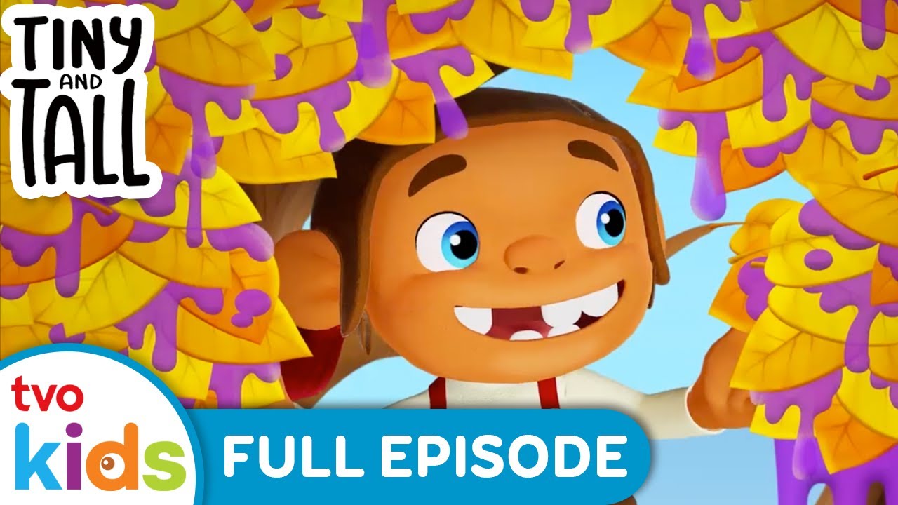 TINY & TALL 🧌👾 Leaf-Leaving Day 🍂 Season 1 Full Episode | TVOkids Preschool - YouTube