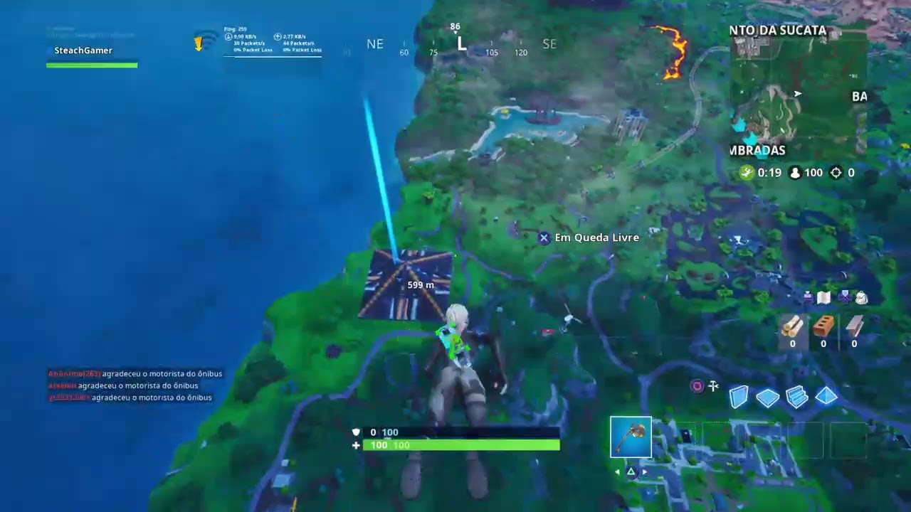 Fortnite skin foot - YouTube