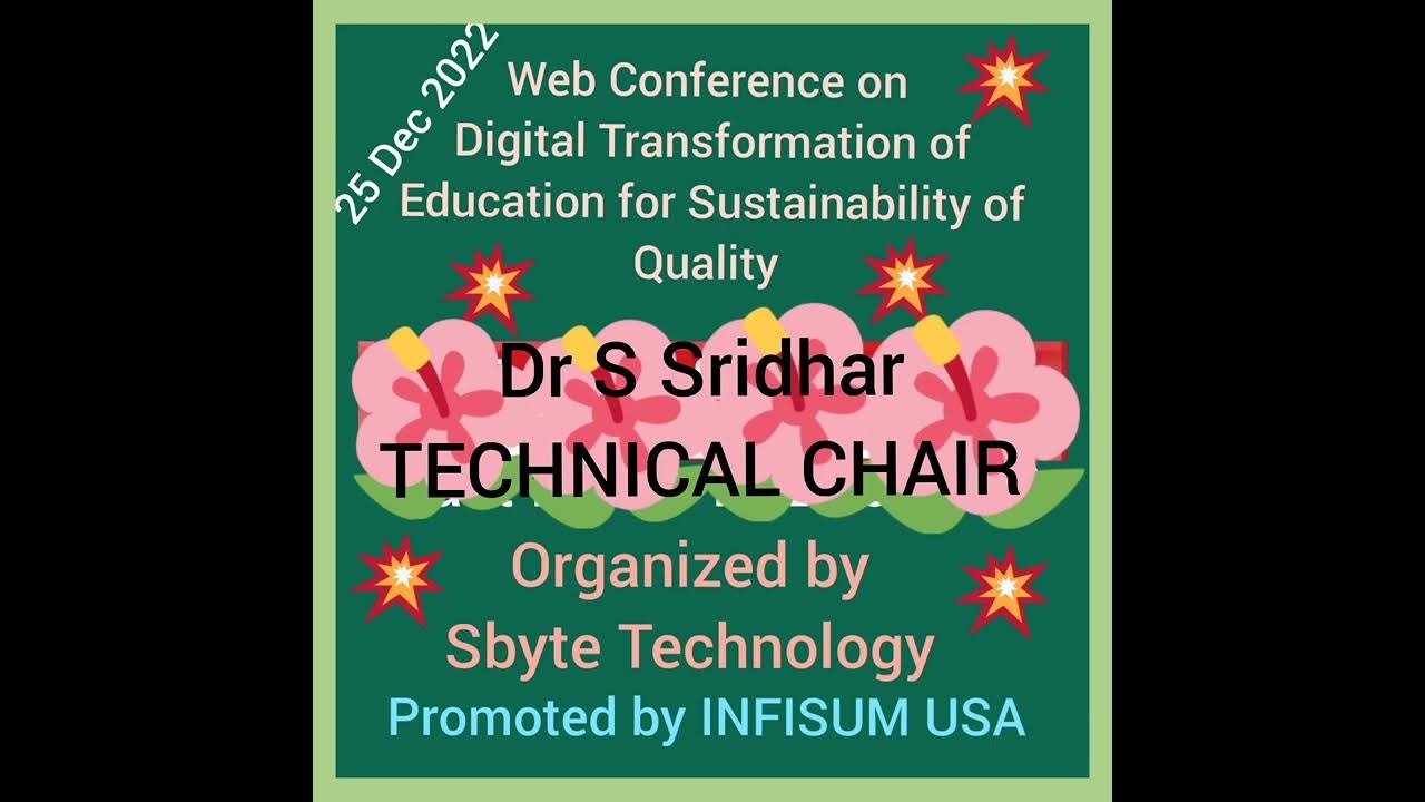 8. Paper by Dr.S.Sridhar: Web conference , Digital Transfer of Edu ...