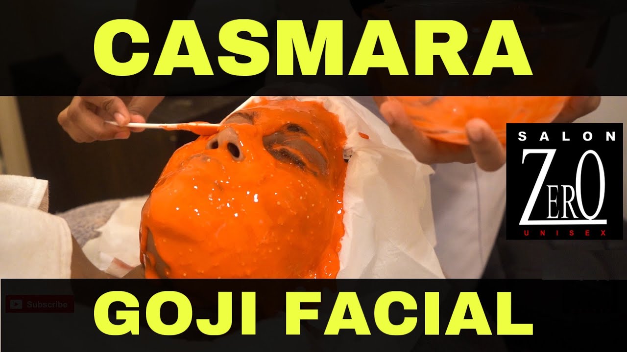 Casmara Goji treatment facials by Salon Zero - YouTube