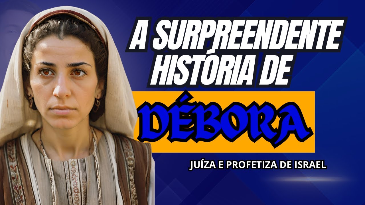 Juíza e profetisa de Israel. #estudobiblico #juízes #fé #cristianismo # ...