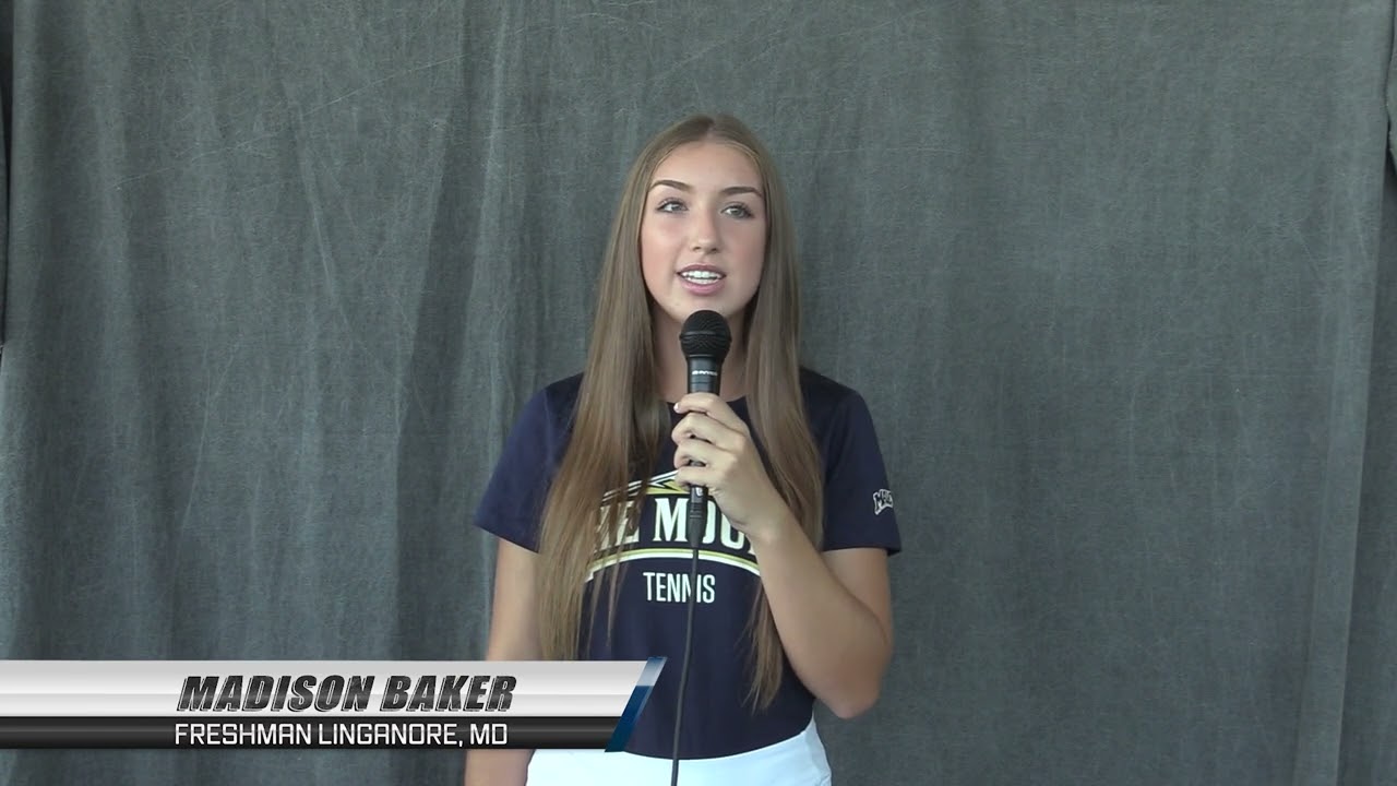 MADISON BAKER - 2022 - 23 Mount Tennis - YouTube