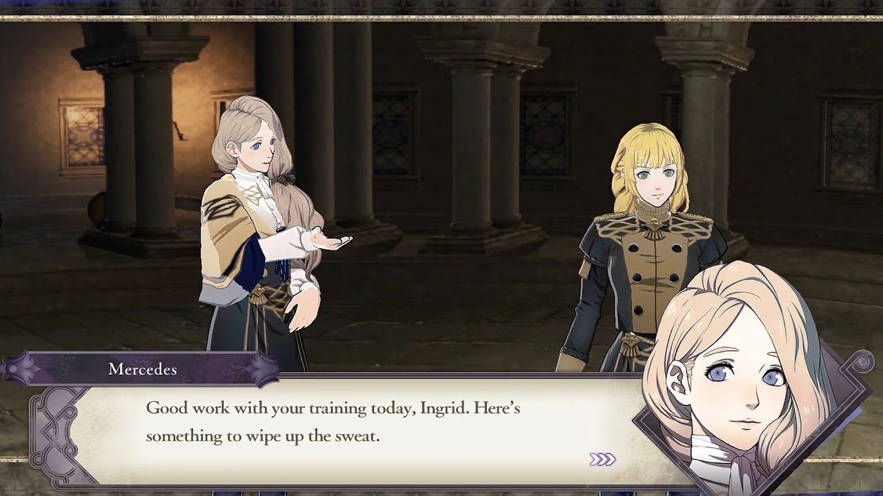 Ingrid & Mercedes Support Conversations - Fire Emblem: Three Houses ...