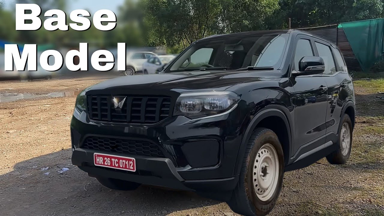 Mahindra Scorpio N Base Model 2022 🔥 | Scorpio N Z2 Base Model Revealed ...