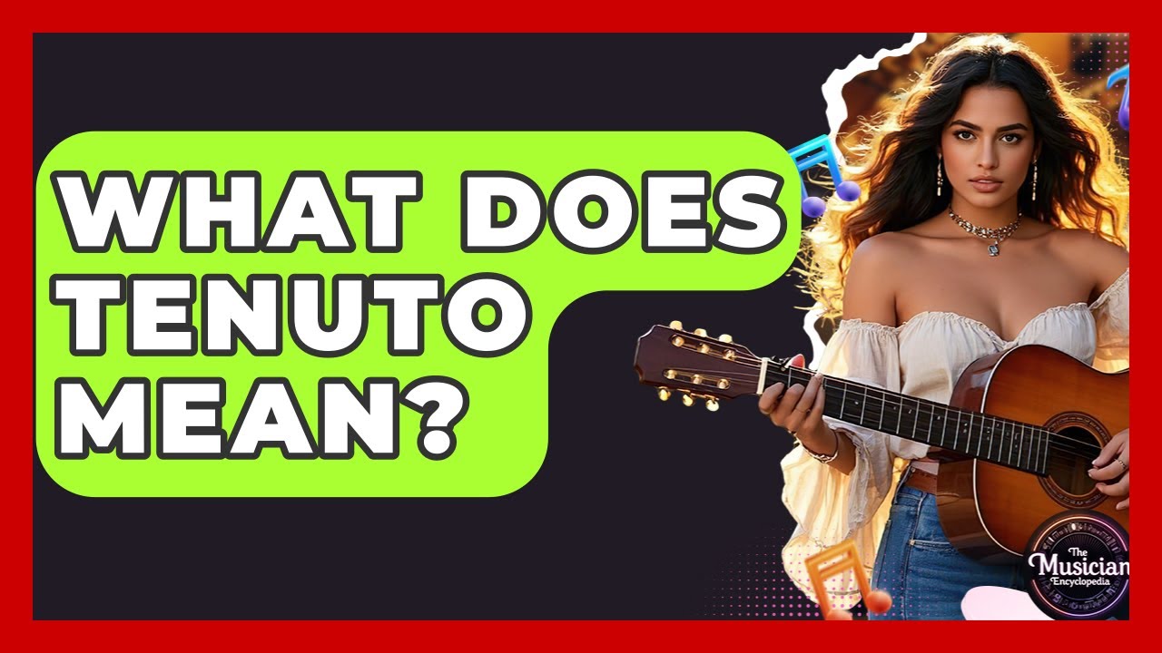 What Does Tenuto Mean? - The Musician Encyclopedia - YouTube