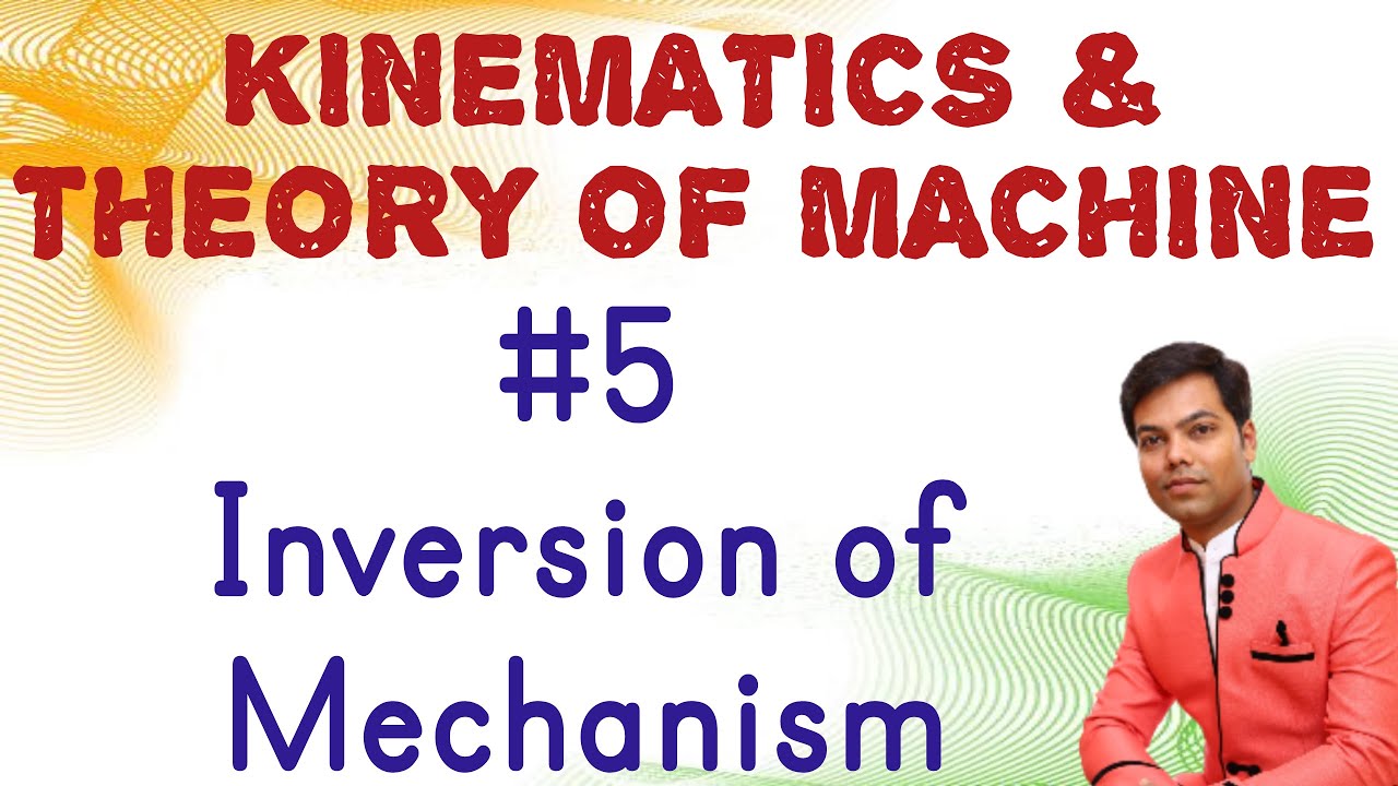 #5 Inversion Of Mechanism in Hindi// Kinematics & Theory of Machine ...