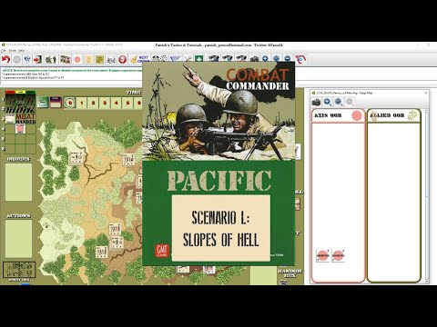 Combat Commander: Pacific - Scenario L - Slopes of Hell - YouTube