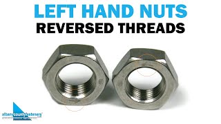 Left Hand Thread And Right Hand Thread Reduced | vigyanshaala.com