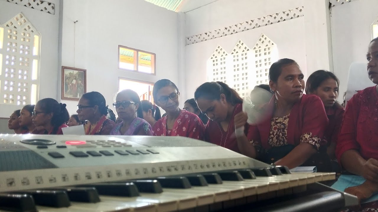 Lagu Persembahan||Misa Minggu Palma|| Stasi Dhereisa|| Kenangan ...