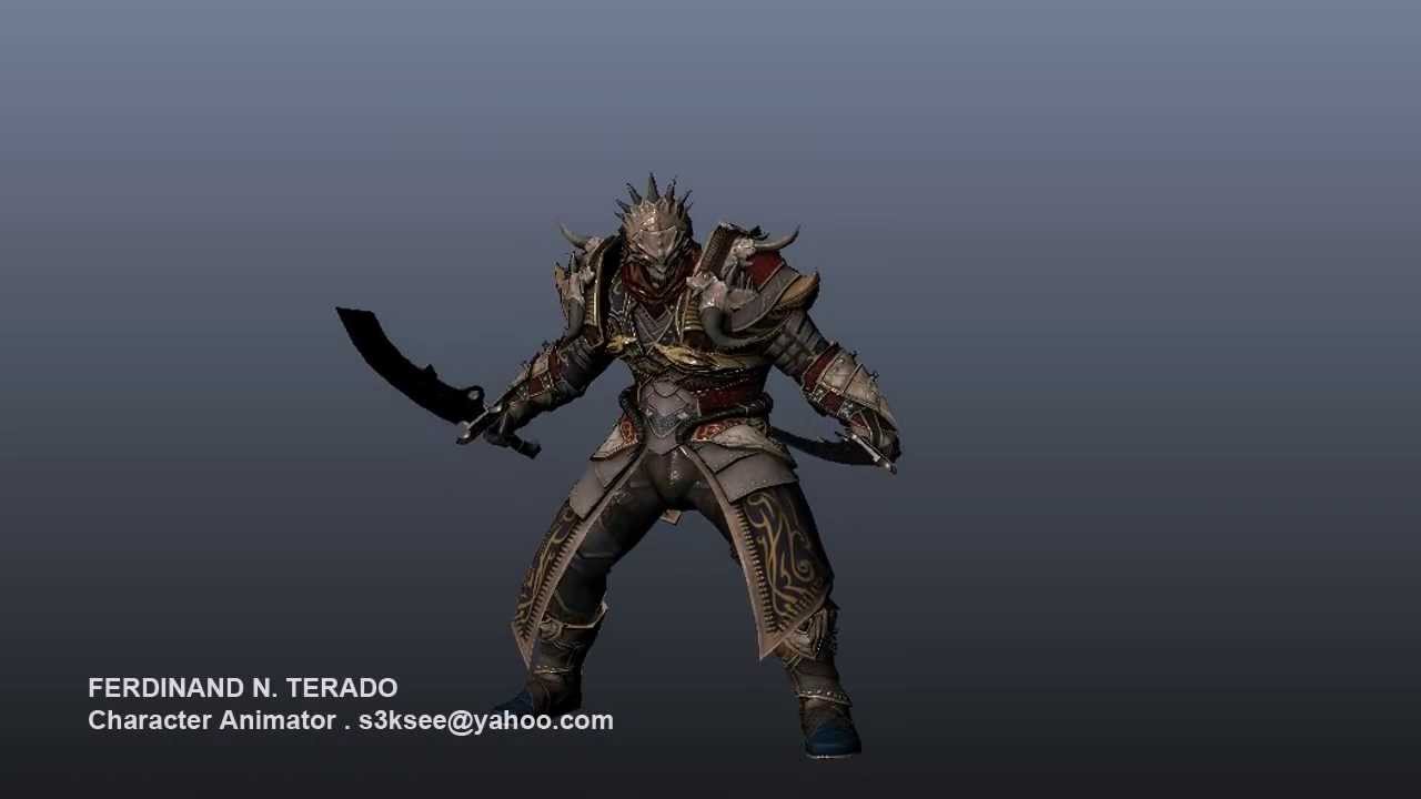 RIFT Bahmi Warrior Animations_HD - YouTube