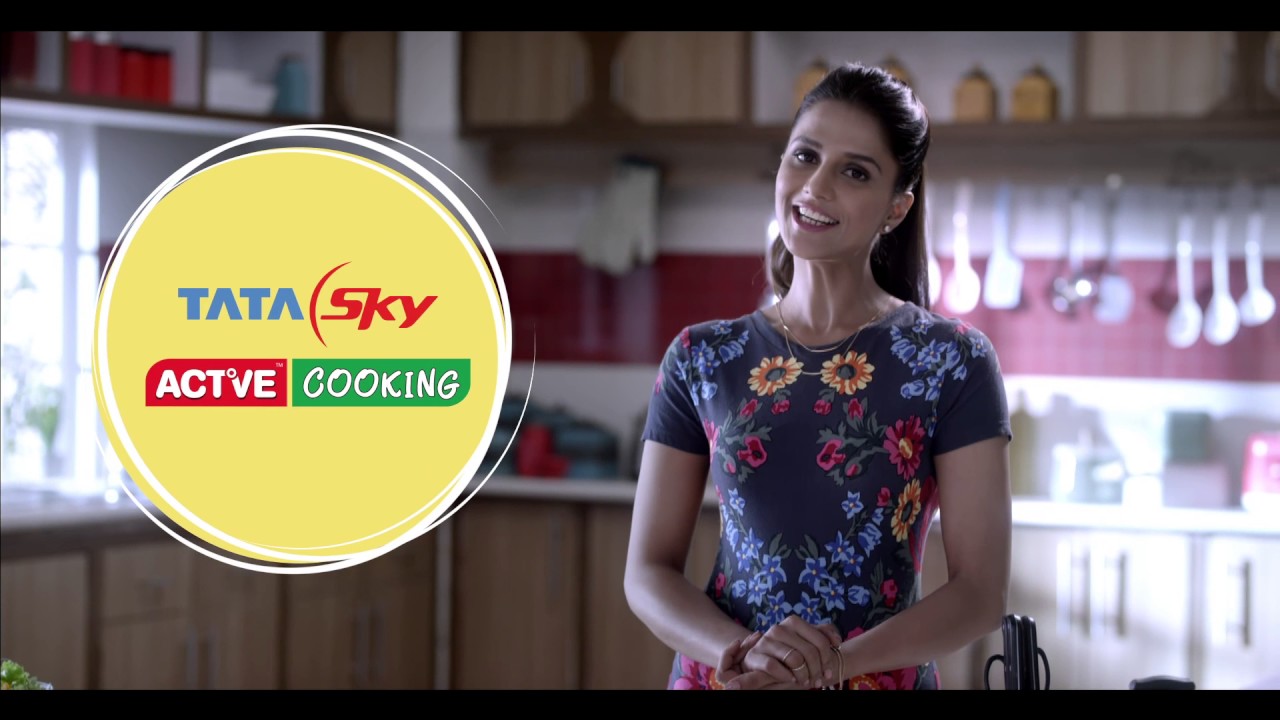 TATA SKY ACTVE Cooking Shipra Khanna Commercial - YouTube