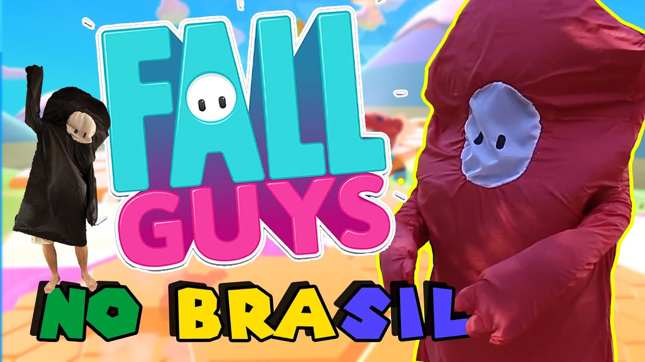 FALL GUYS NO BRASIL (NA VIDA REAL) - YouTube