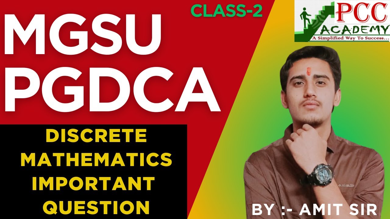 CLASS-2 || Discrete Mathematics Important question || With Example ...