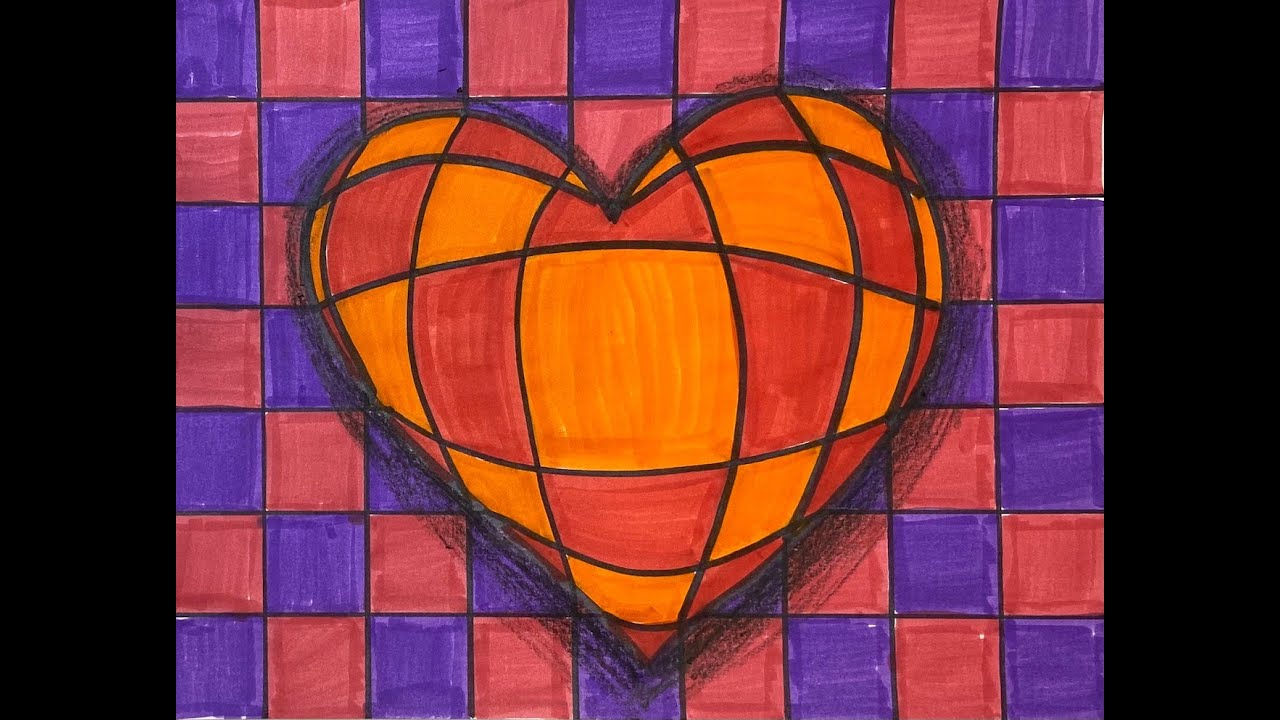 Optical Illusion Heart - YouTube