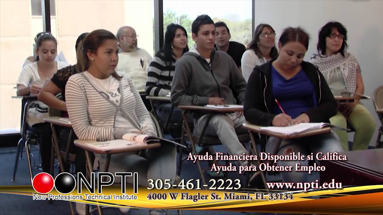 NPTI - New Professions Technical Institute 30sec Español Farmacia - YouTube